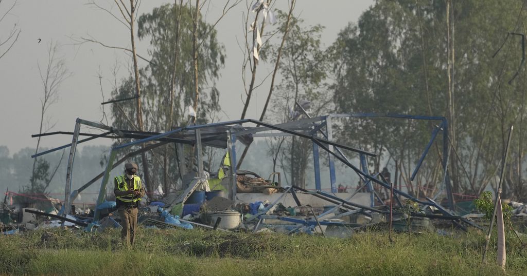 Firework factory explosion claims lives in central Thailand | Africanews