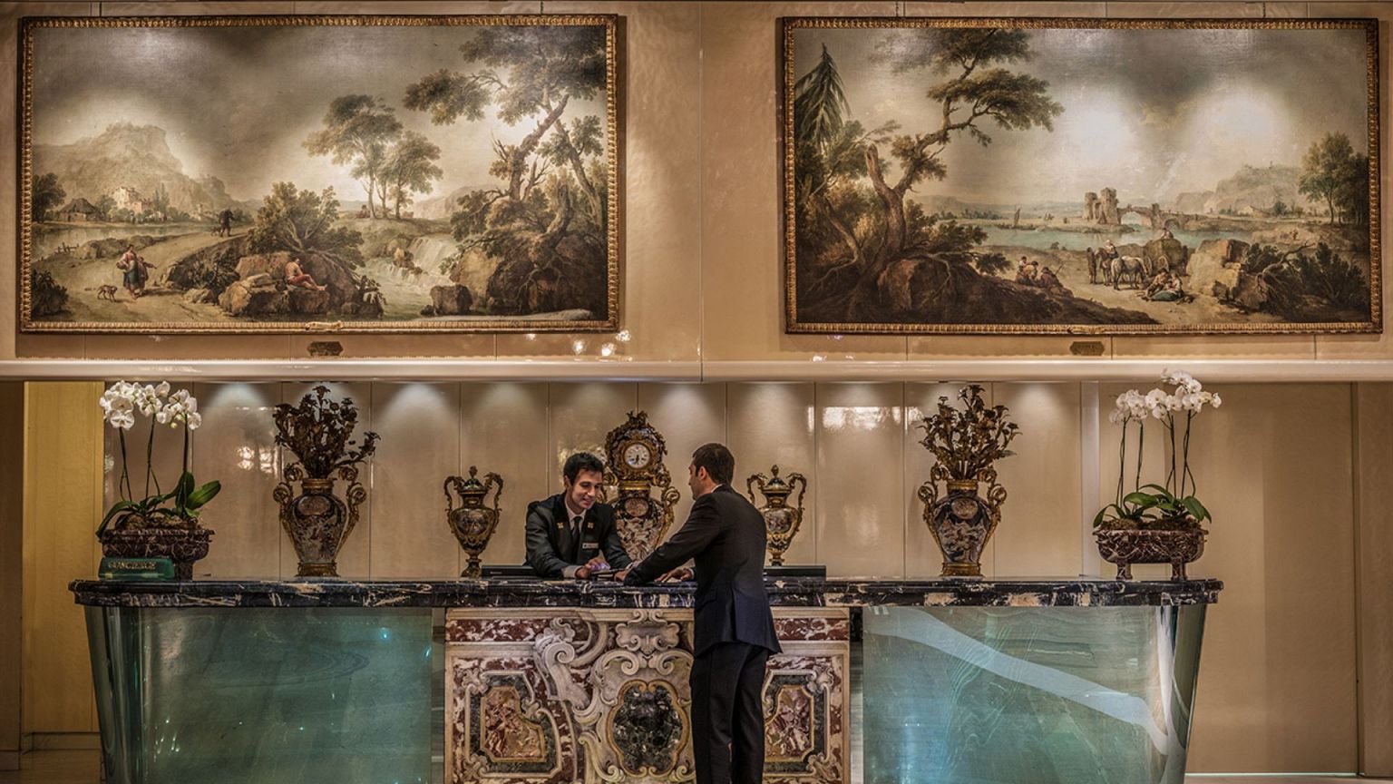 Prestigious Rome hotel welcomes guests to its over 1,000 piece private ...