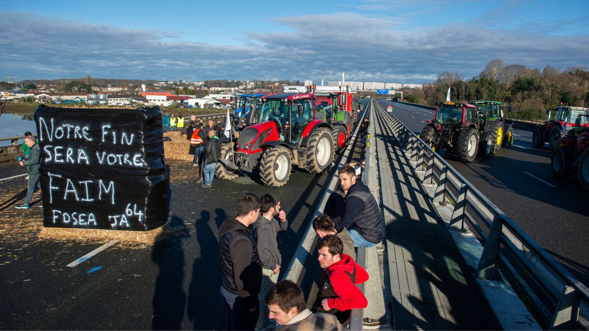 French farmers’ protest continue one day after death of a woman and her ...