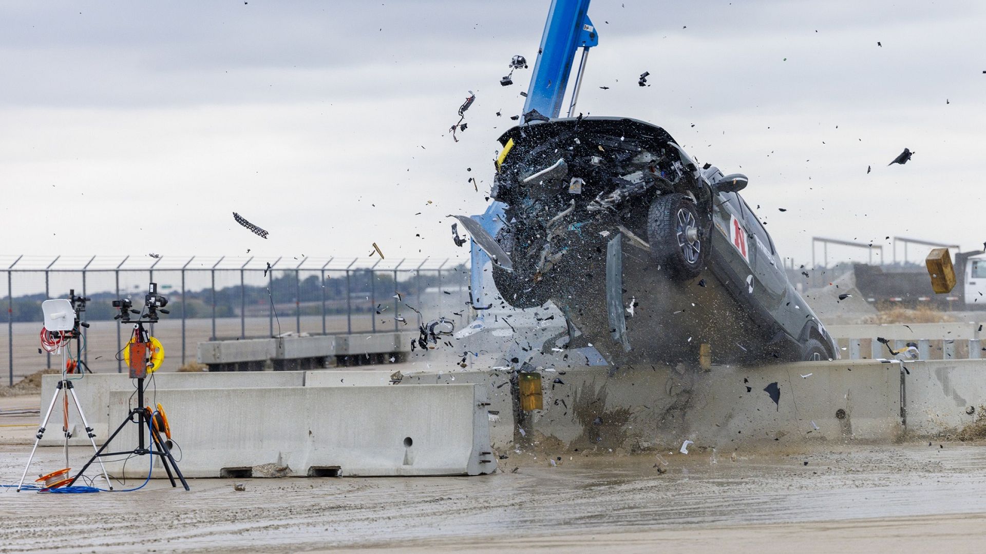 Crash test data in the US shows EVs may be too heavy to be stopped by ...