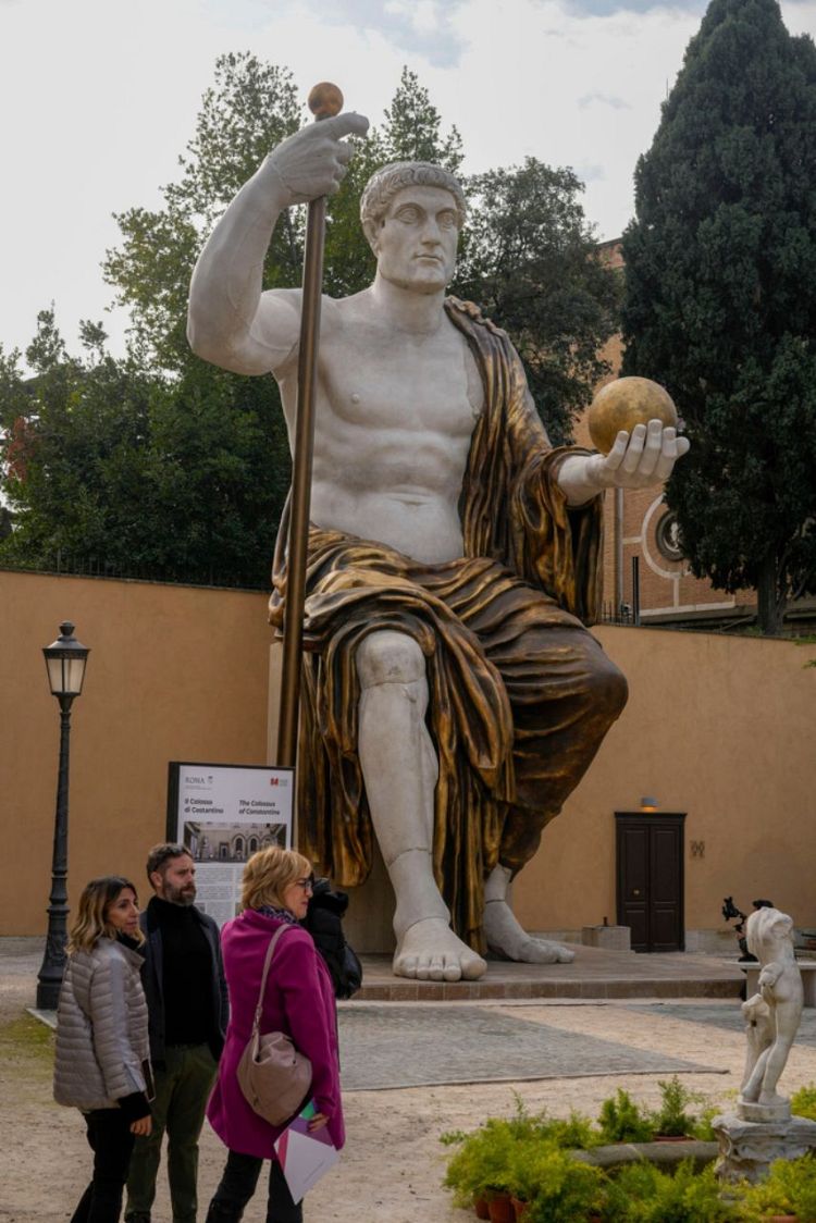 How scientists reconstructed a huge statue of Emperor Constantine the ...