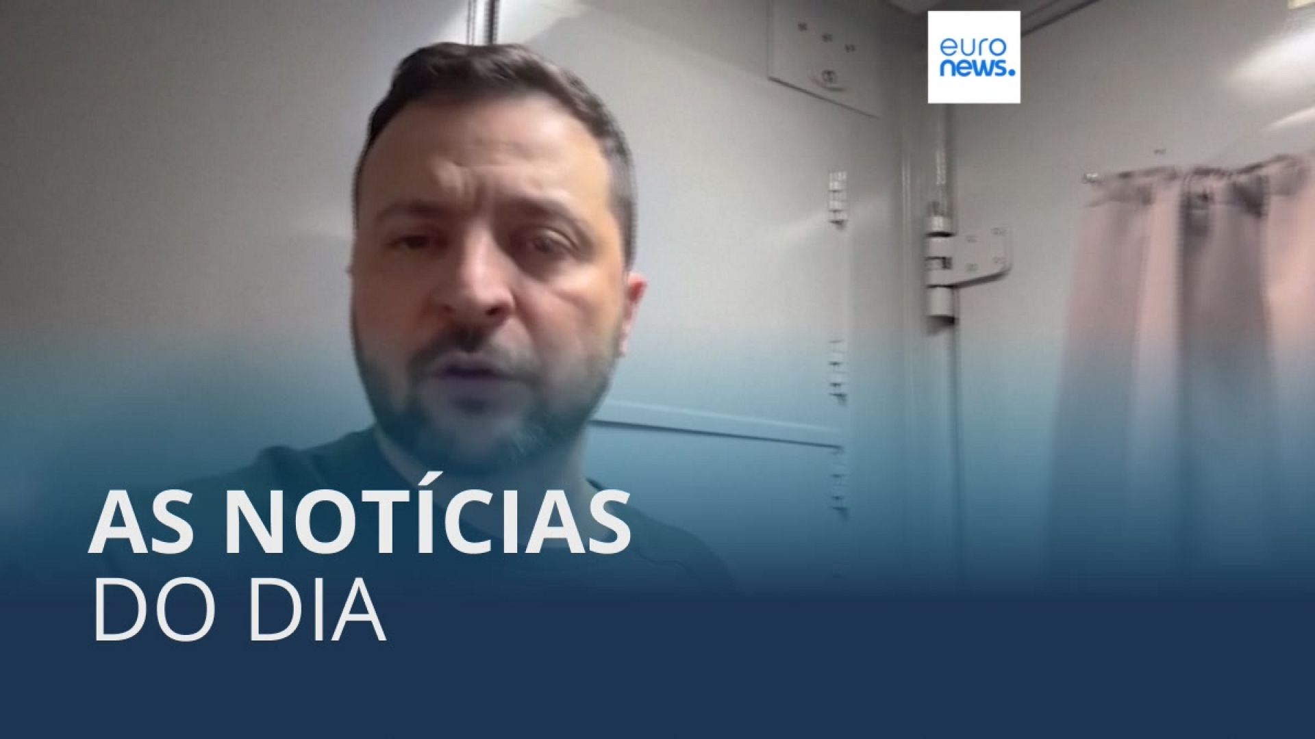 Vídeo. As notícias do dia | 16 fevereiro 2024 - Noite | Euronews