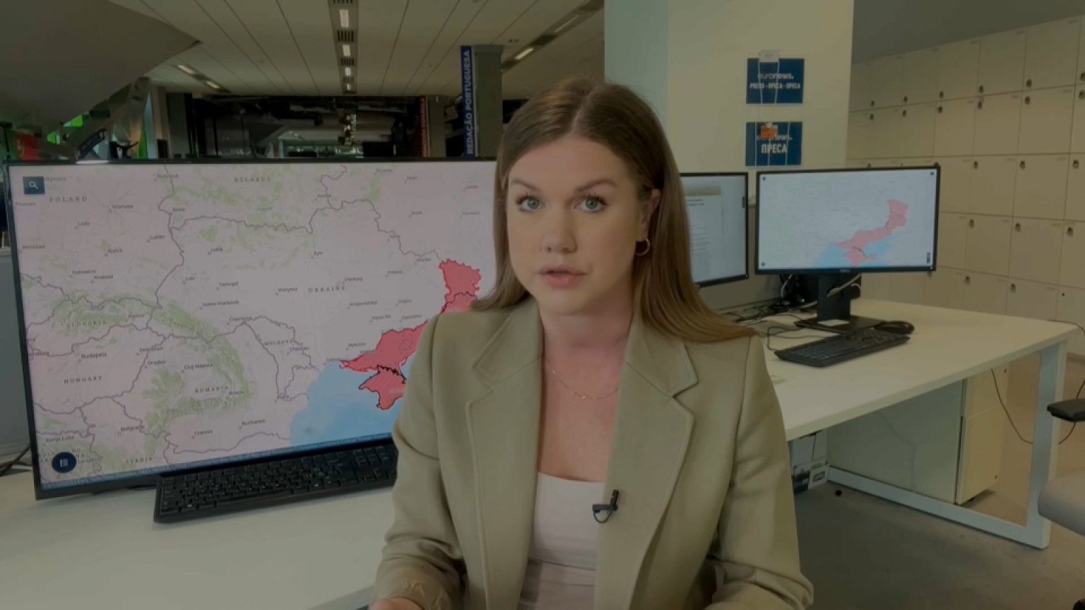 Mapas de la guerra: Rusia toma ventaja en el triángulo que forman ...