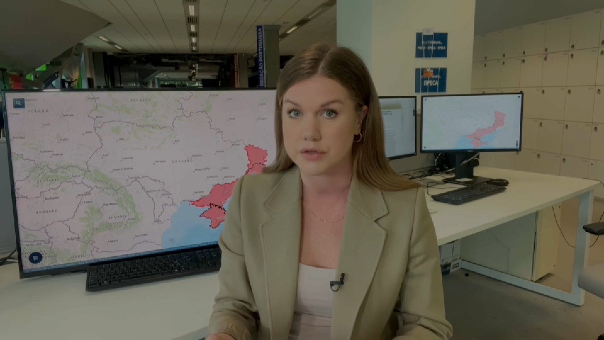 Mapas de la guerra: Rusia toma ventaja en el triángulo que forman ...