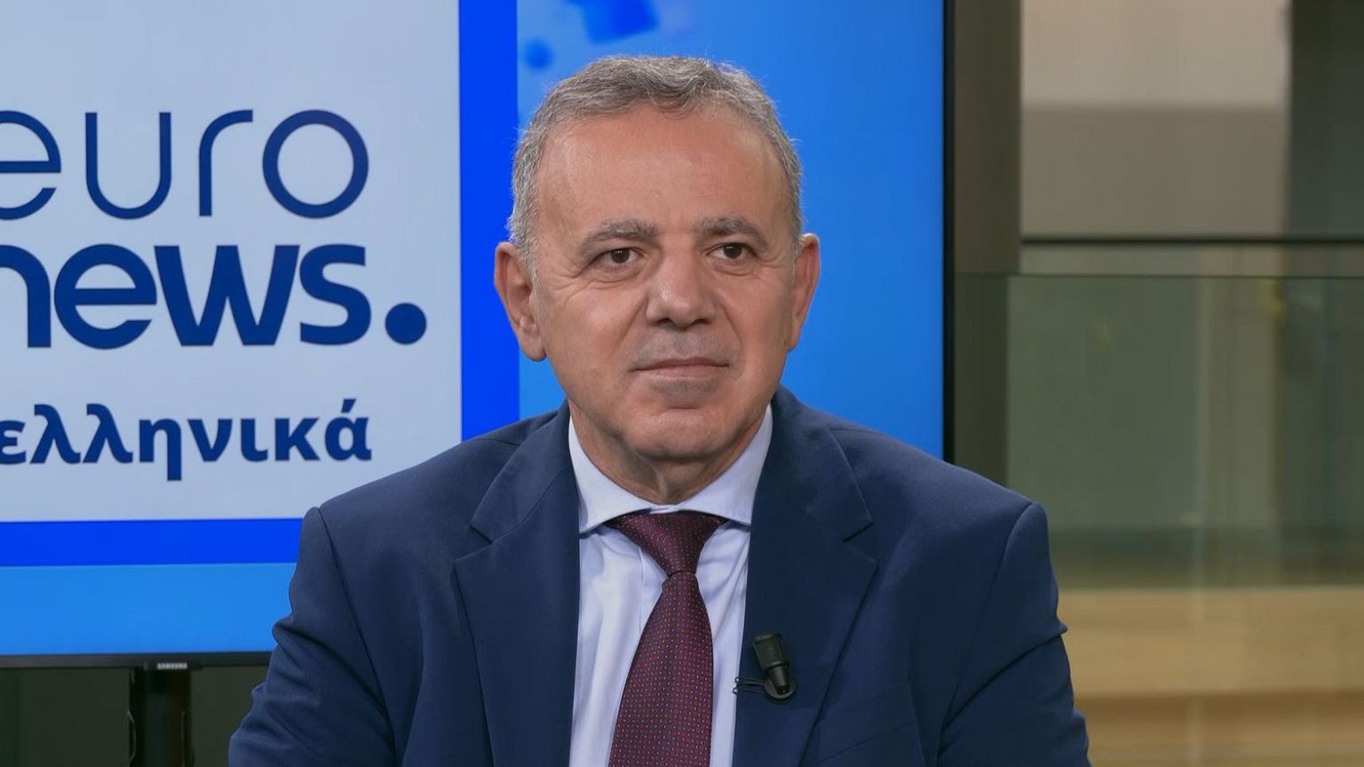 Κώστας Μαυρίδης στο euronews: «Έχουμε έναν "τοίχο" που λέγεται Τουρκία»