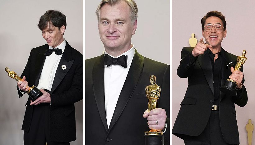 Oscars 2024: Christopher Nolan's 'Oppenheimer' wins Best Film and ...