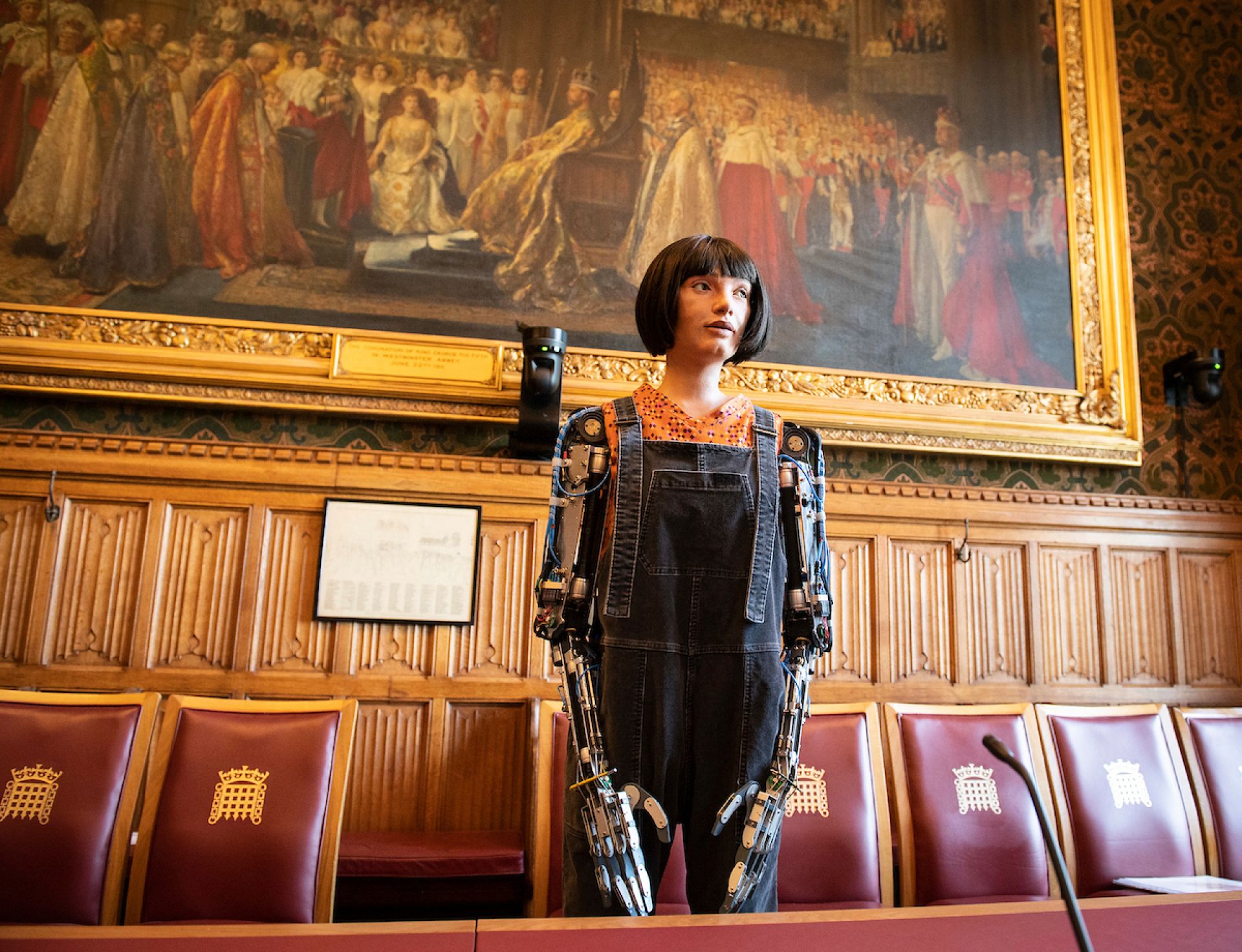 A chat with Ai-Da: The world's first lifelike robot artist advocating ...