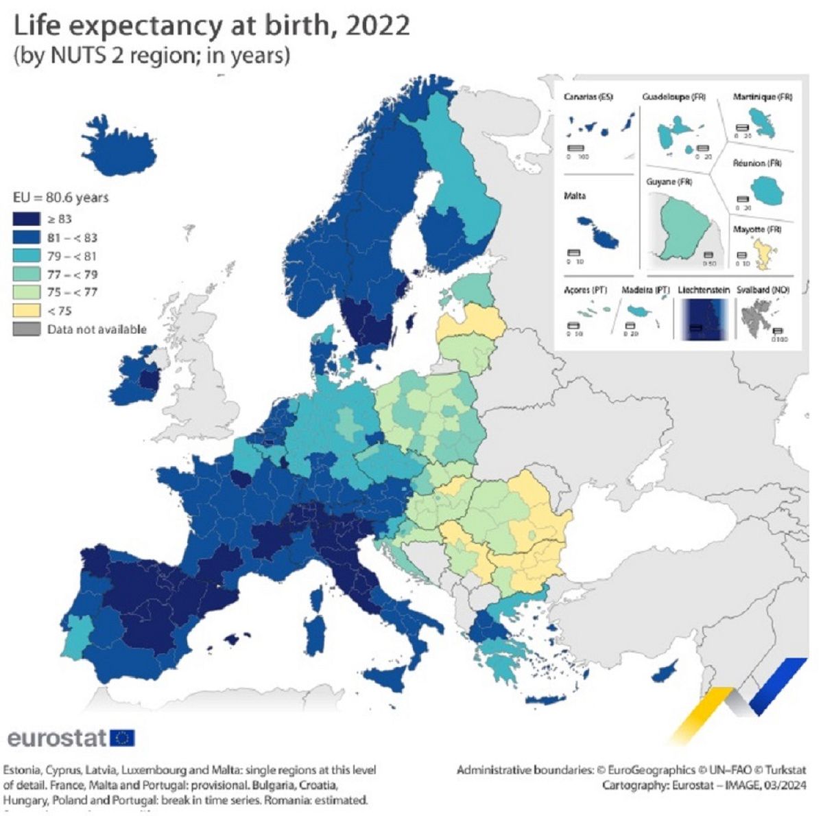 Eurostat: Οι γυναίκες την πρωτοκαθεδρία στο προσδόκιμο ζωής | Euronews