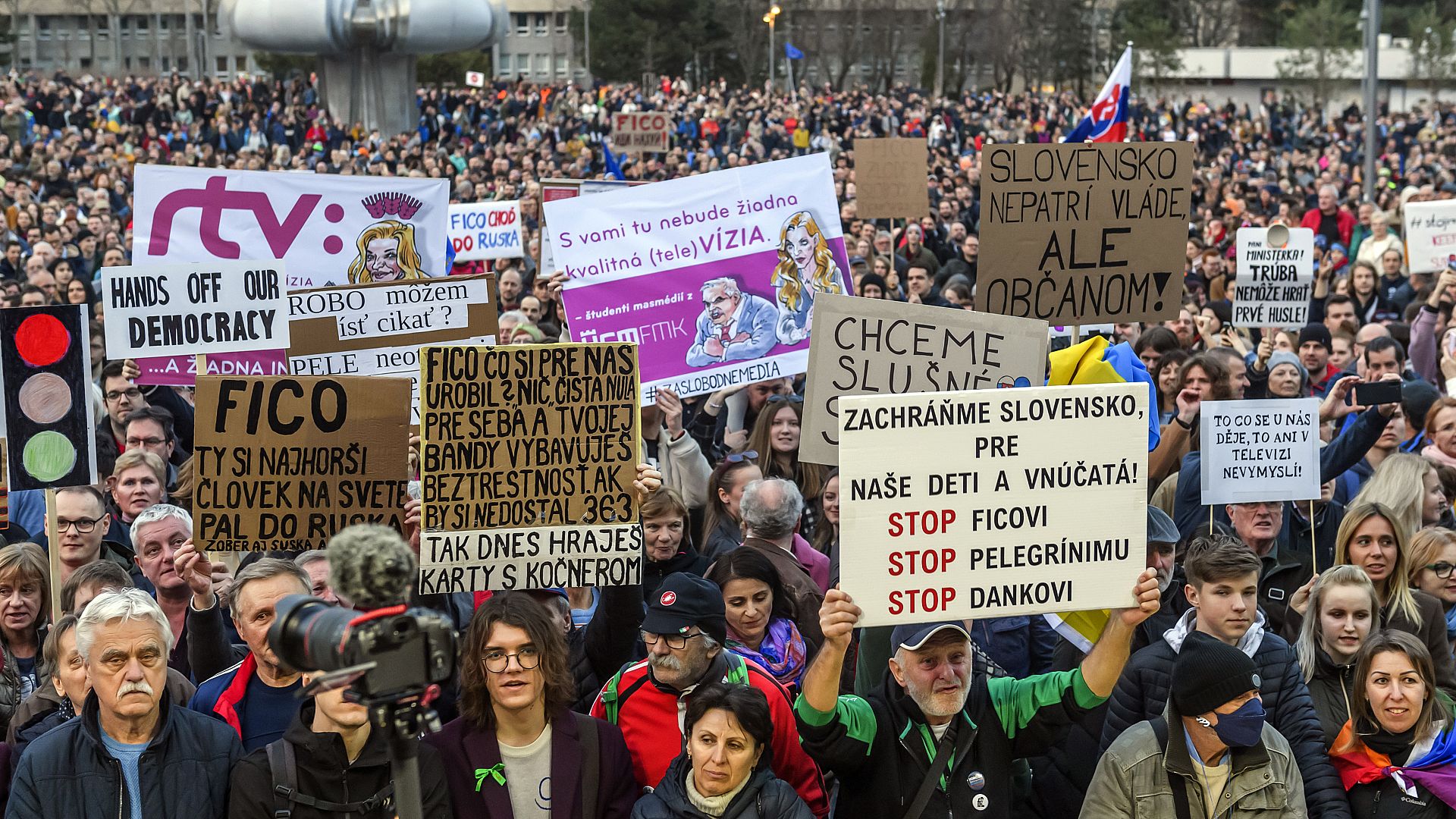 Bratislava sees thousands protest overhaul of national broadcaster ...