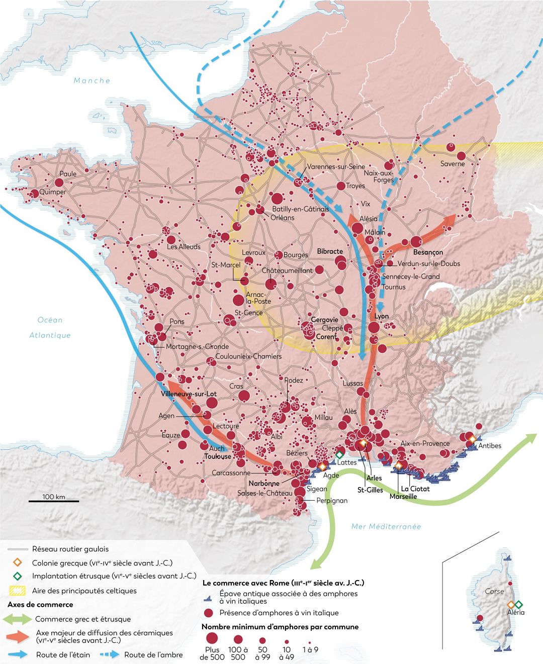 A portrait of the past: What is the Archaeological Atlas of France ...