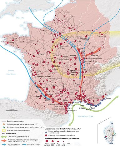 A portrait of the past: What is the Archaeological Atlas of France ...
