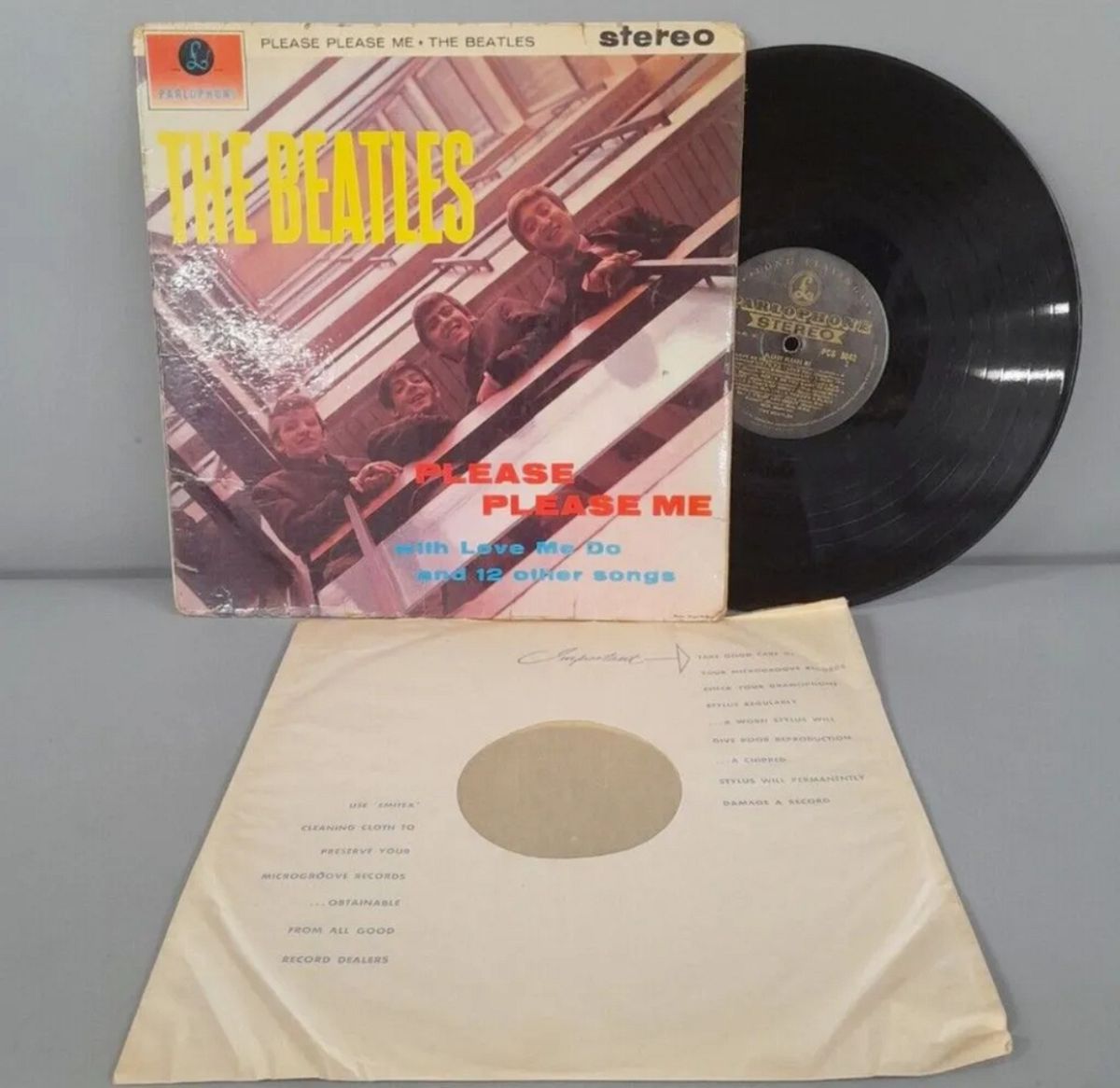 Rare Beatles record found in charity shop sells for nearly €5,000 ...