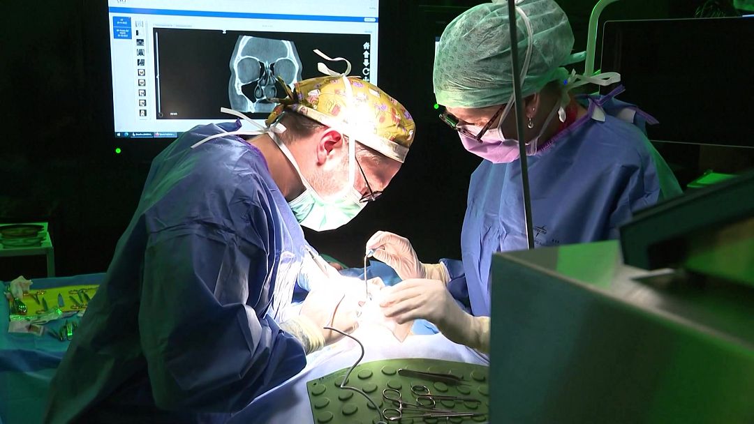 How doctors in Belgium reconstruct noses amid rising cocaine use | Euronews