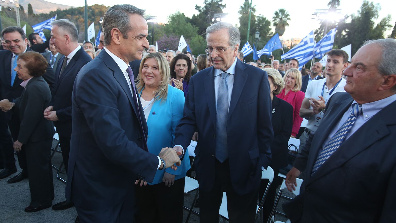 Ξεκίνησε το 15ο Συνέδριο της Νέας Δημοκρατίας με την ομιλία του Κυρ ...