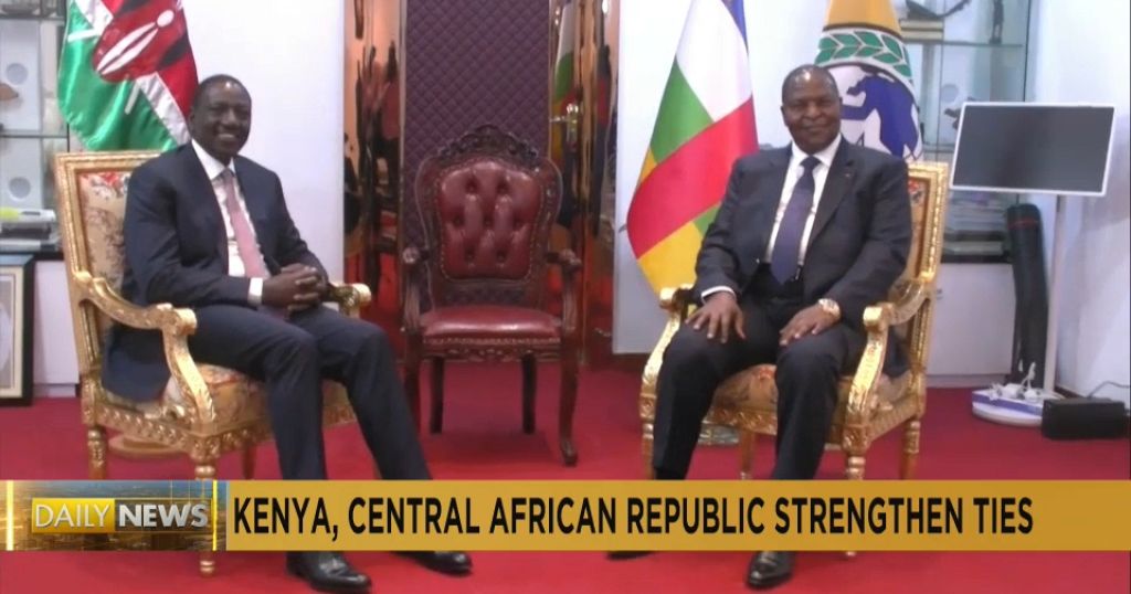 Kenya and Central African Republic strengthen ties | Africanews