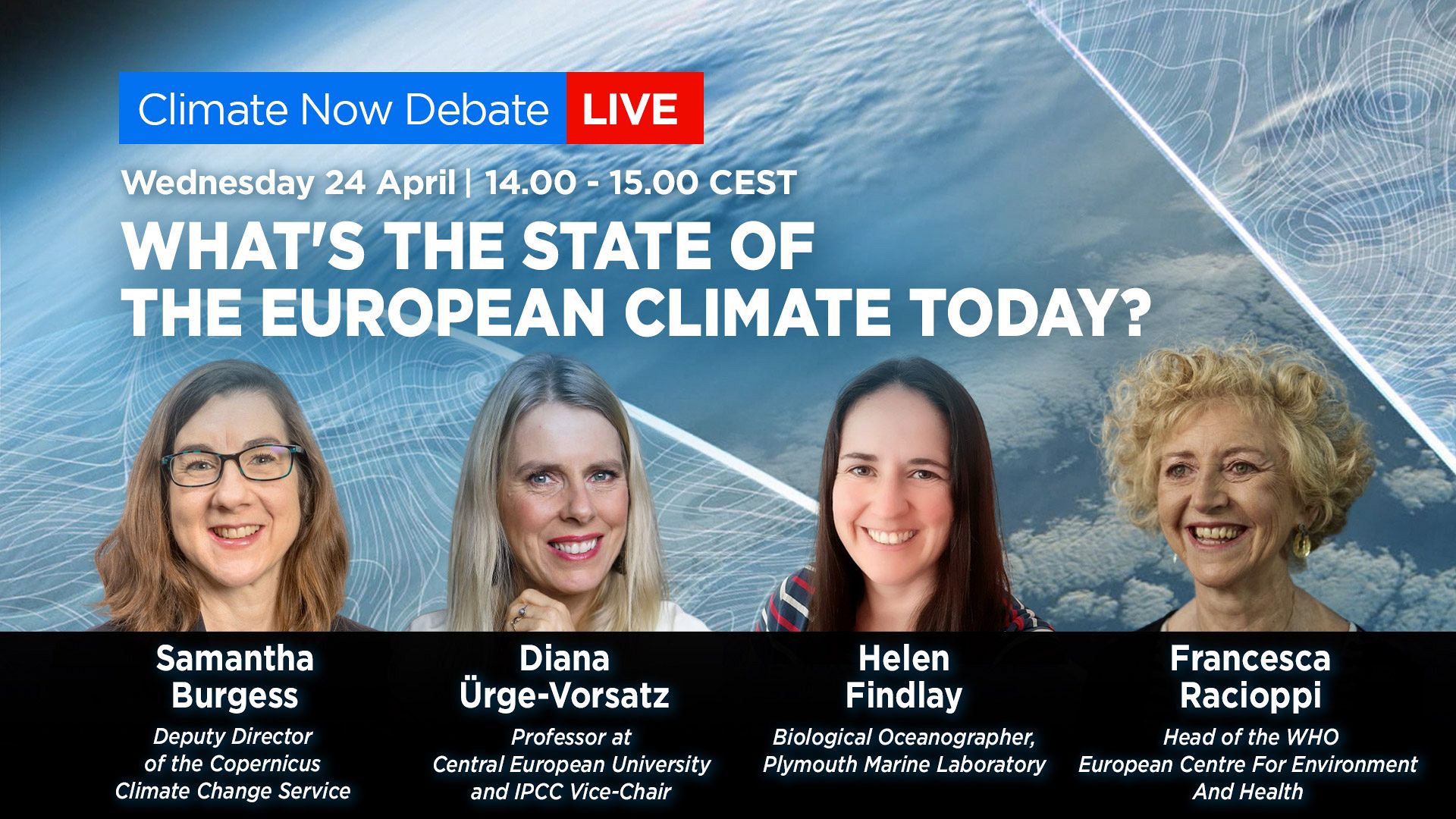 Climate Now Live Debate: What’s the state of the European climate today ...