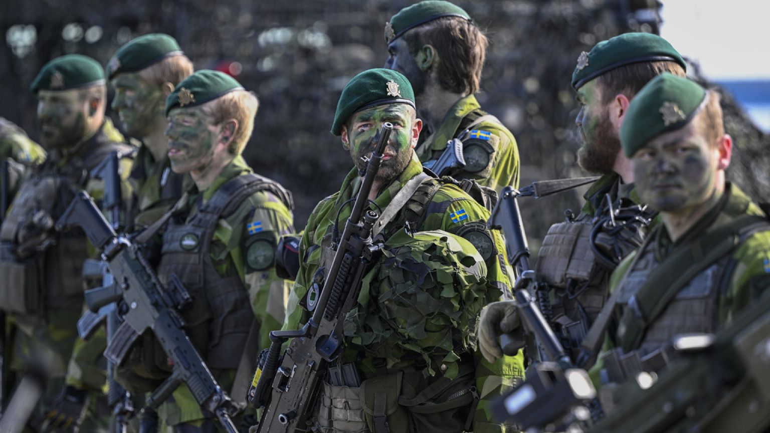 Hundreds of Swedish troops arrive in Latvia to join a NATO brigade ...