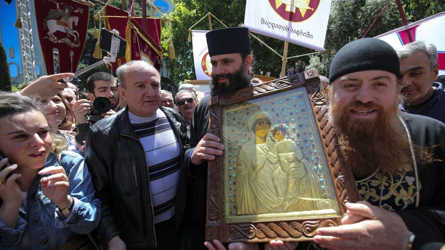 Georgian PM join thousands to mark controversial family Purity Day ...