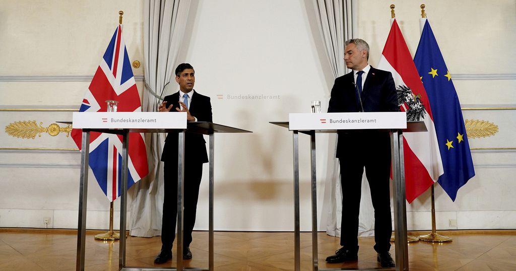 Austrian leader lauds UK's efforts on migration, cites its plan for ...