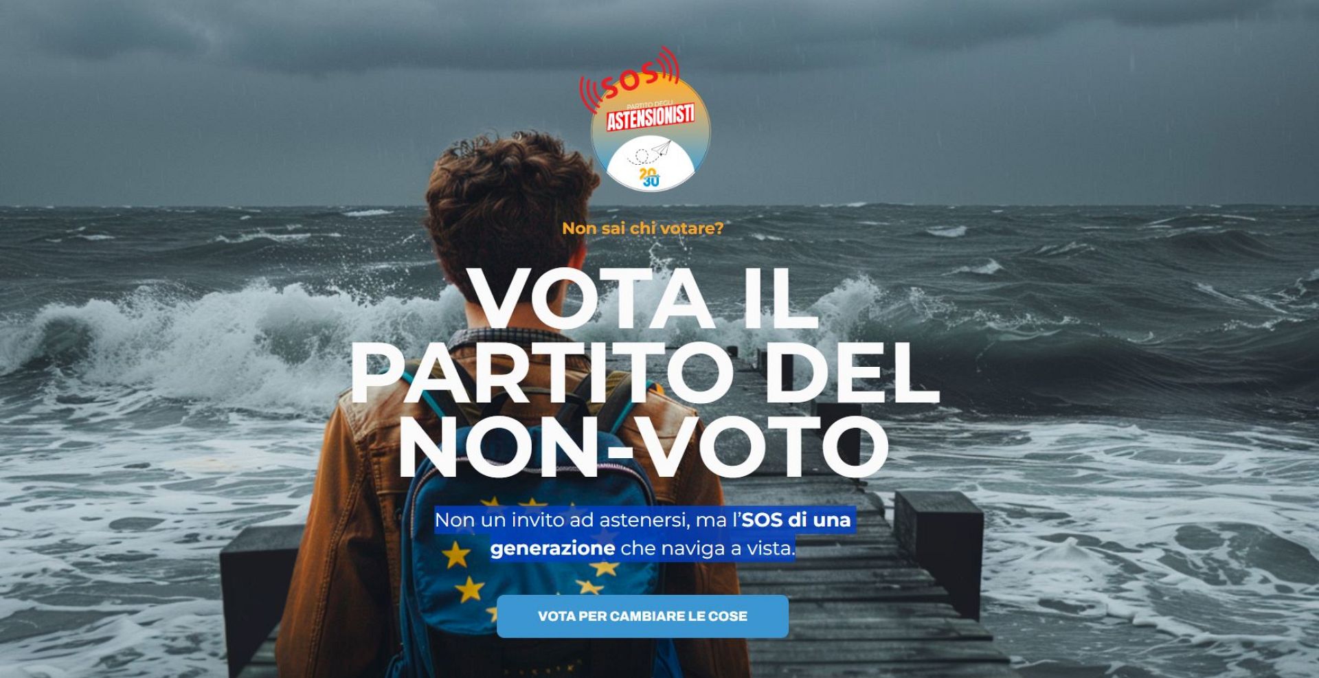Europee in Italia, "Vota il partito del non voto": un'idea per ...