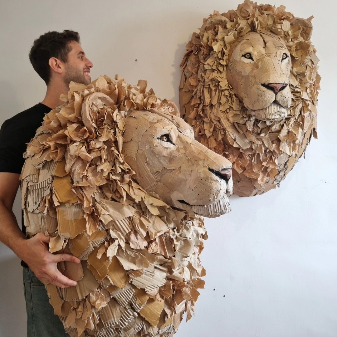 Meet the artist creating life-size sculptures of endangered animals ...