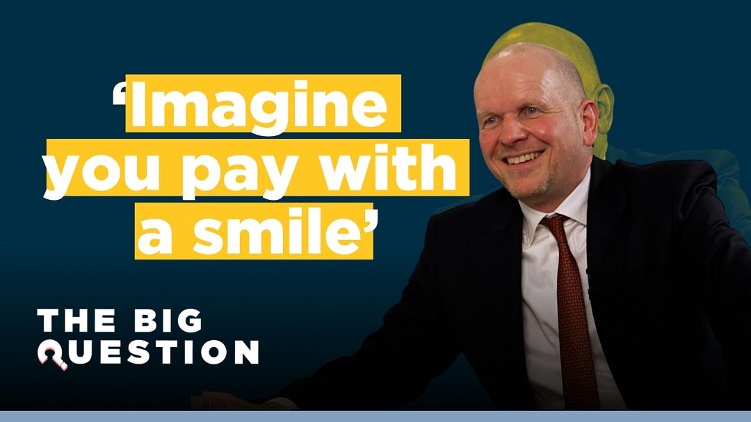 Video. Smile! Mastercard CEO Michael Miebach discusses the future of ...