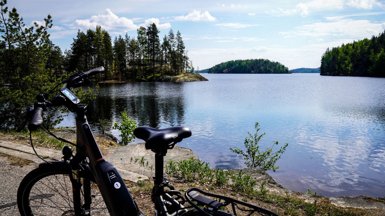 Wind your way around Finland’s largest lake on an e-bike adventure in ...