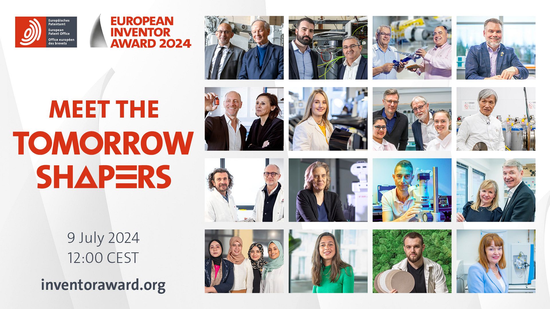 Inventing our future: European Inventor Award 2024 winners revealed ...