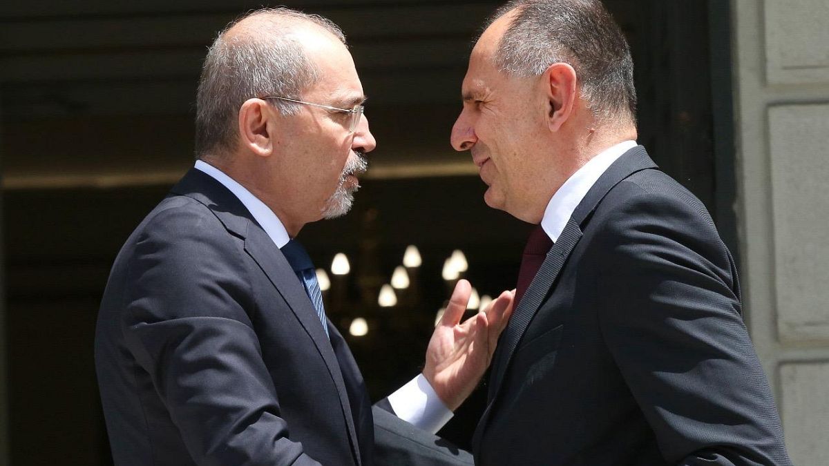 Αθήνα: Συνάντηση των Υπουργών Εξωτερικών Ελλάδας και Ιορδανίας με ...