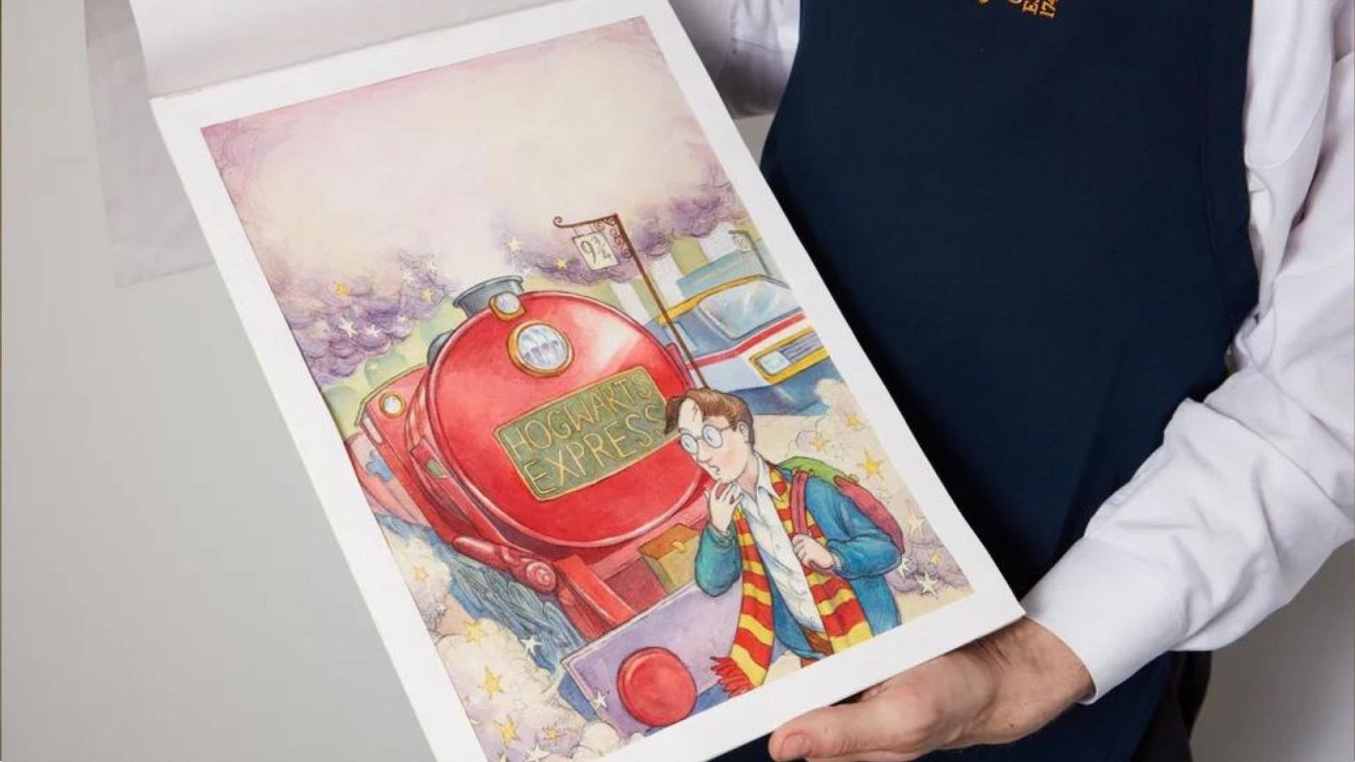Harry Potter artwork breaks auction records to become most valuable ...