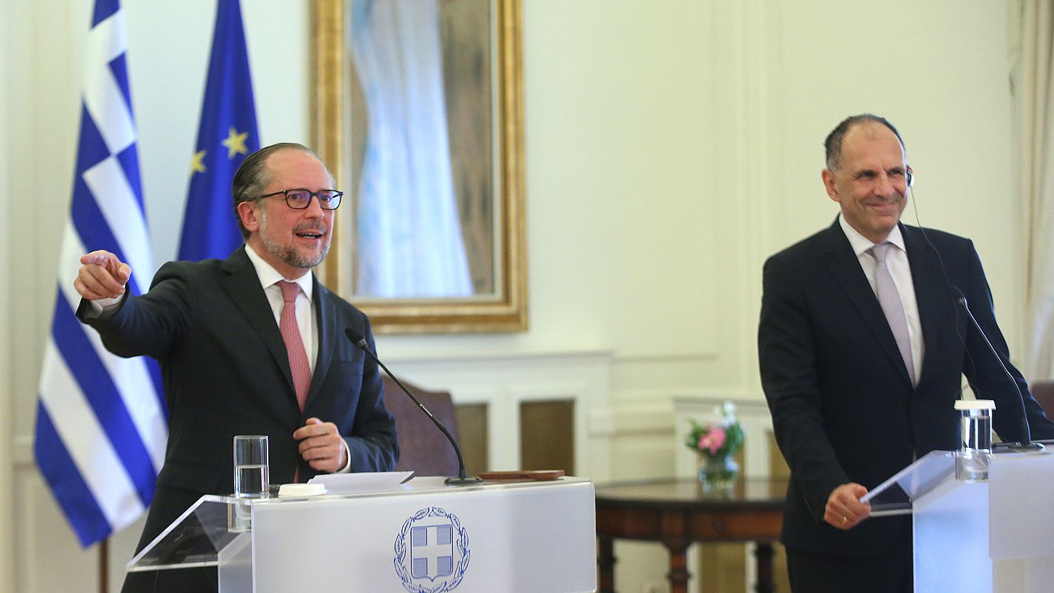 Συνάντηση Γεραπετρίτη με τον Αυστριακό ομόλογό του στην Αθήνα | Euronews