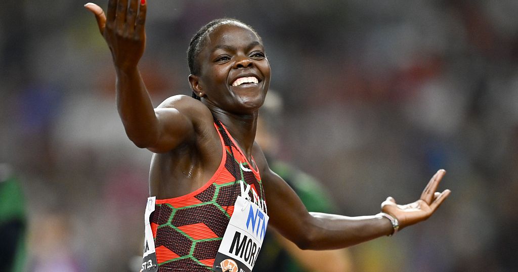 Mary Moraa, the Dancing Queen, eyes a medal at the Paris Olympics ...