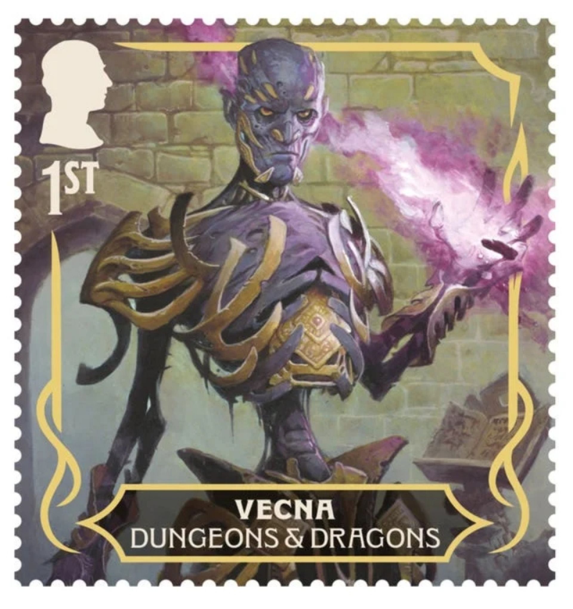 Royal Mail unveils new stamps celebrating 50th anniversary of Dungeons ...