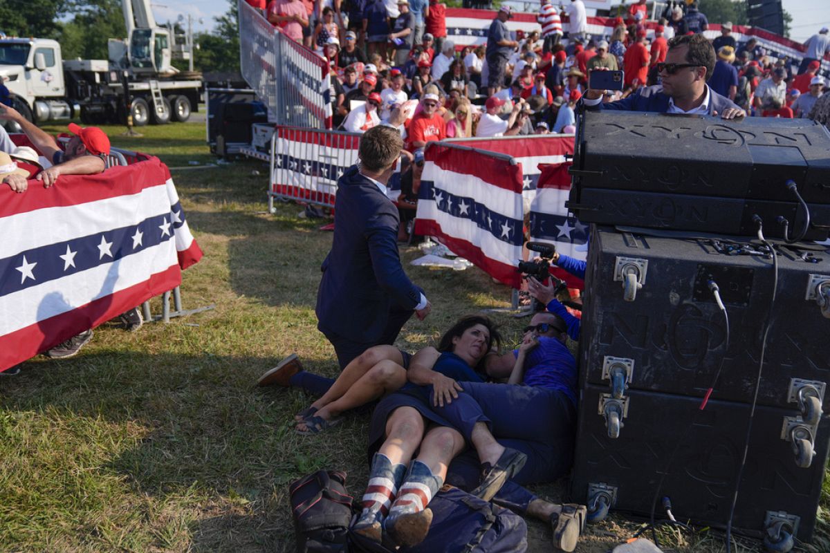 El tiroteo contra Donald Trump en imágenes: Cronología del atentado ...