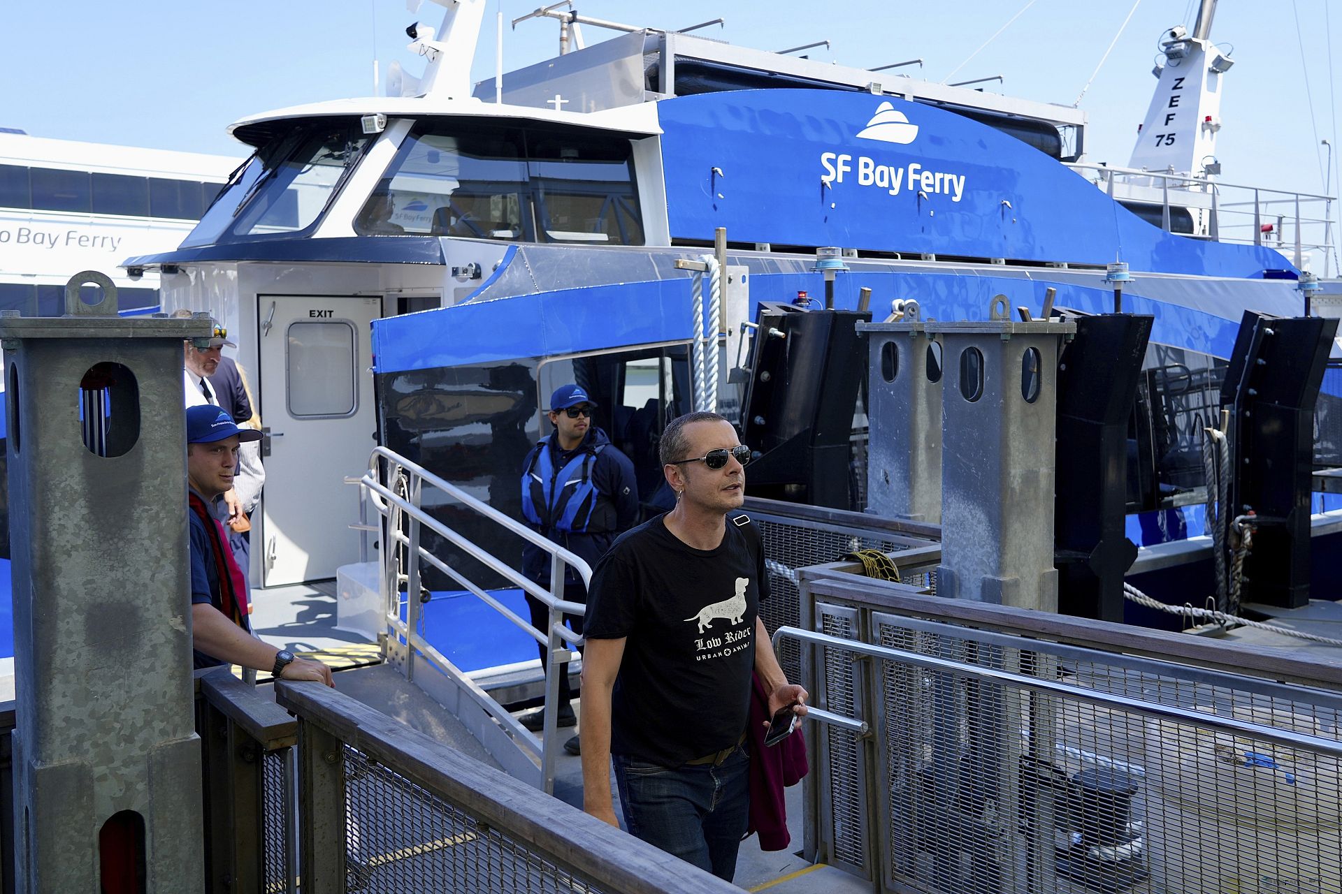 The world’s first hydrogen-powered passenger ferry is free to ride for ...
