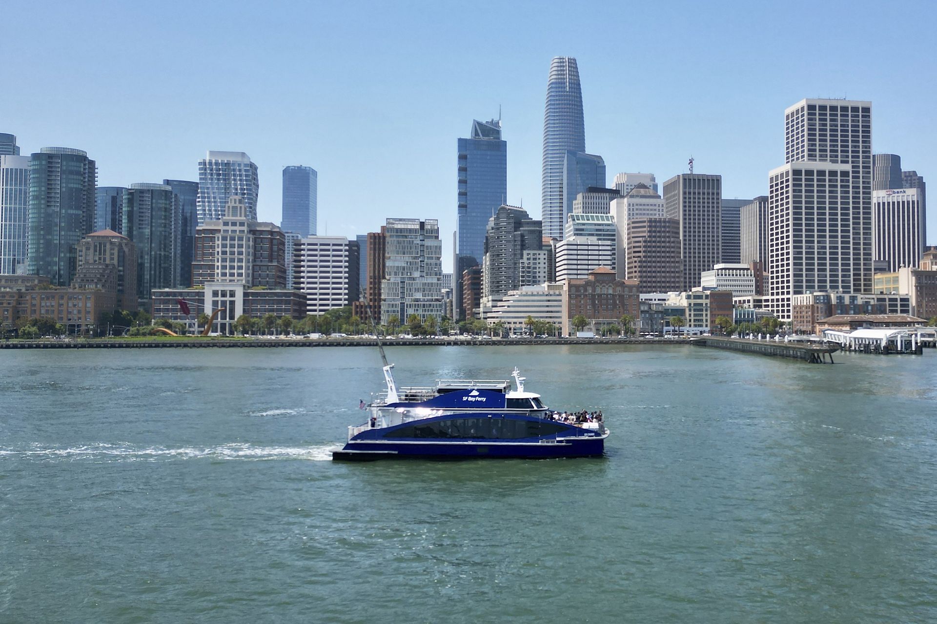 The world’s first hydrogen-powered passenger ferry is free to ride for ...