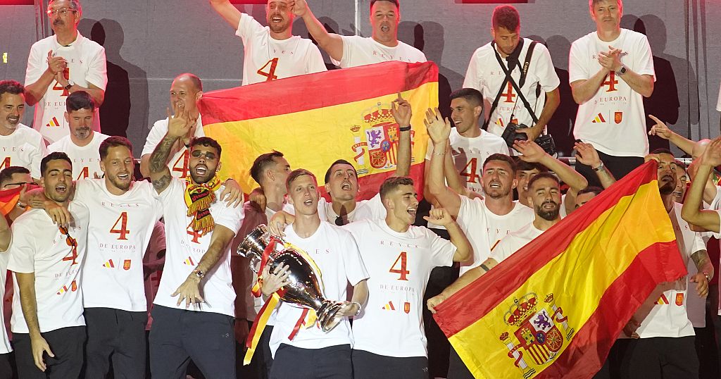 UEFA Euro 2024 Champion Spain: victory parade in Madrid | Africanews
