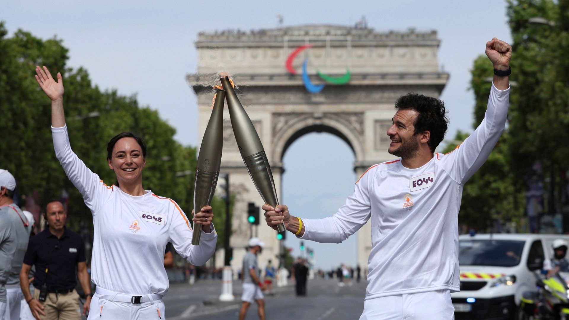 K-pop stars and athletes: Who carried the Olympic torch through Paris ...