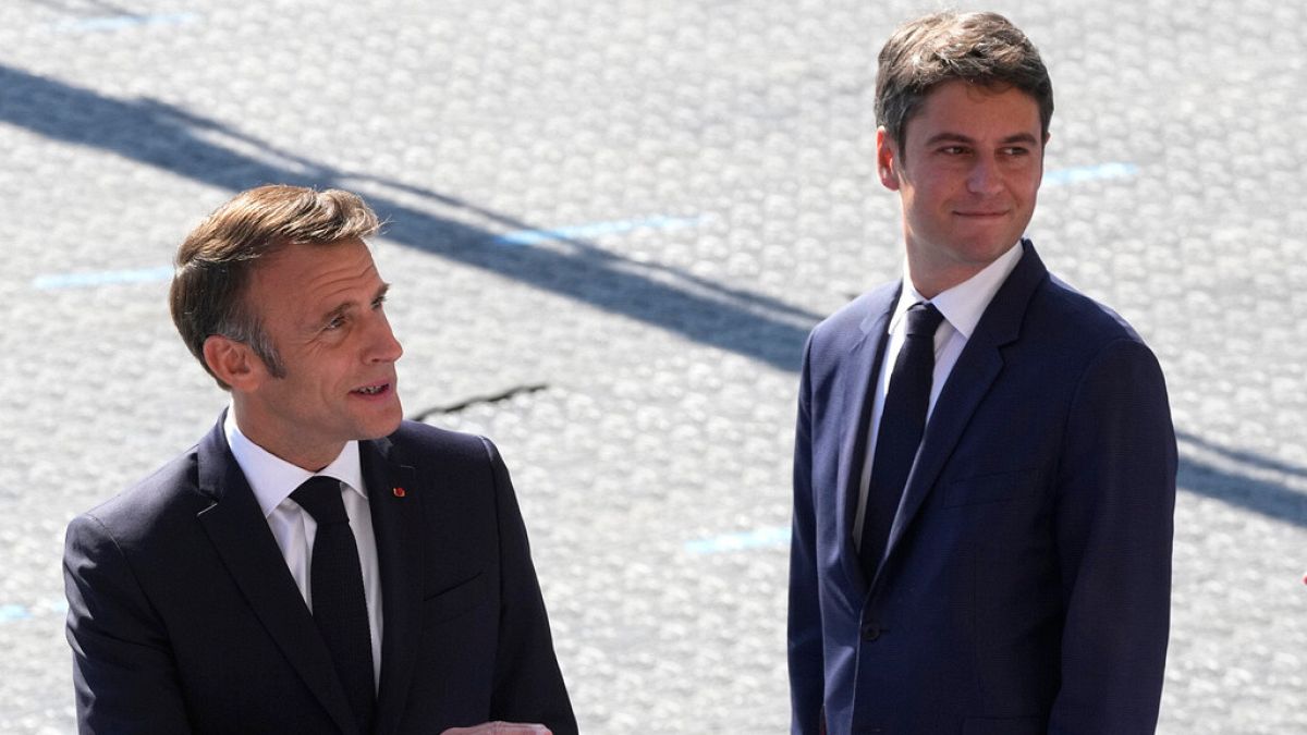 French Prime Minister Gabriel Attal officially resigns from role ...