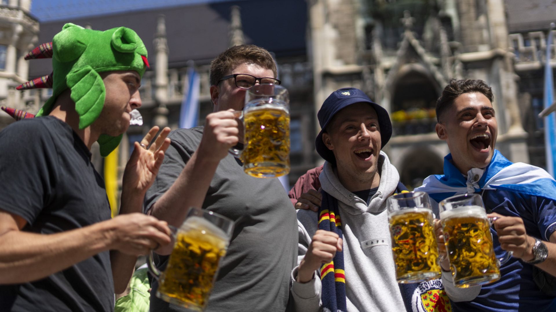 Prost! Munich gets its first booze-free beer garden as alcohol ...