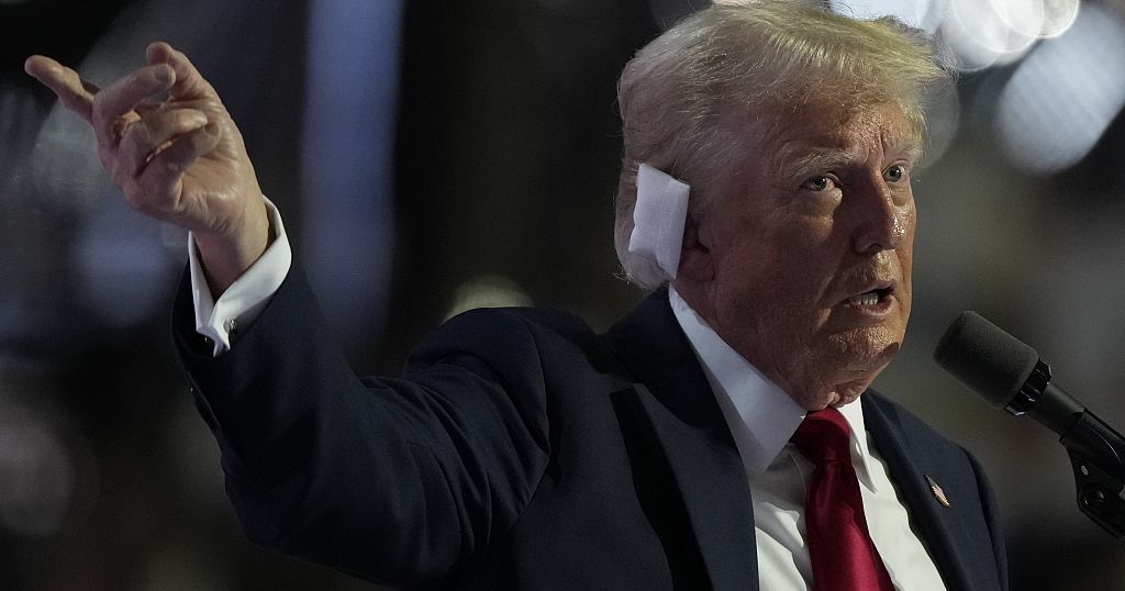 Republicans praise Donald Trump as he accepts presidential nomination ...