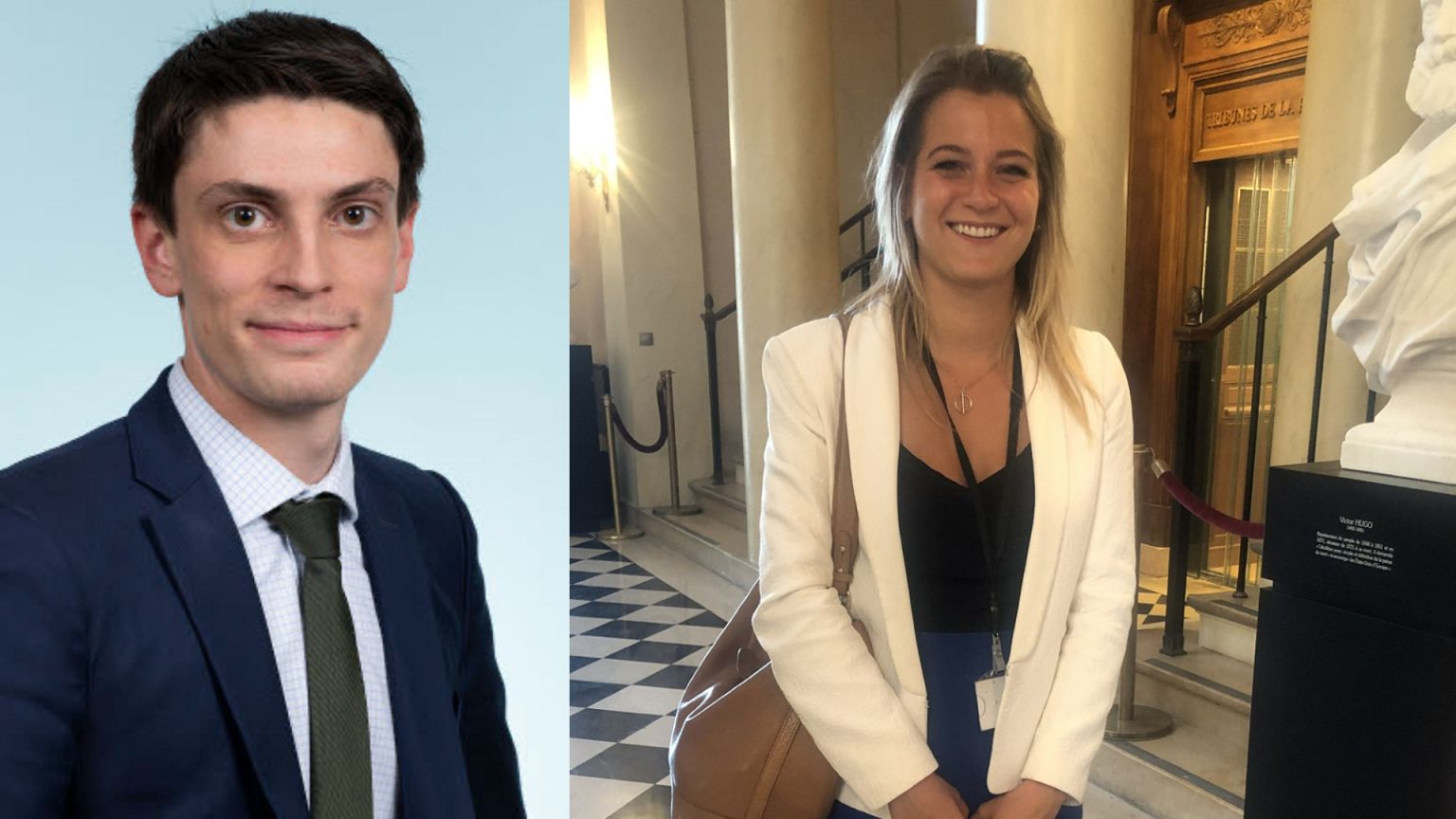 France : Flavien Termet et Céline Hervieu, la rentrée de deux jeunes ...