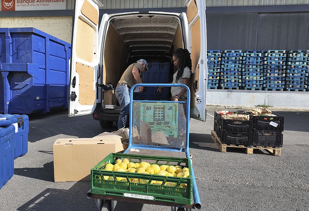 French food bank collects 30 tonnes of produce from Olympic village ...