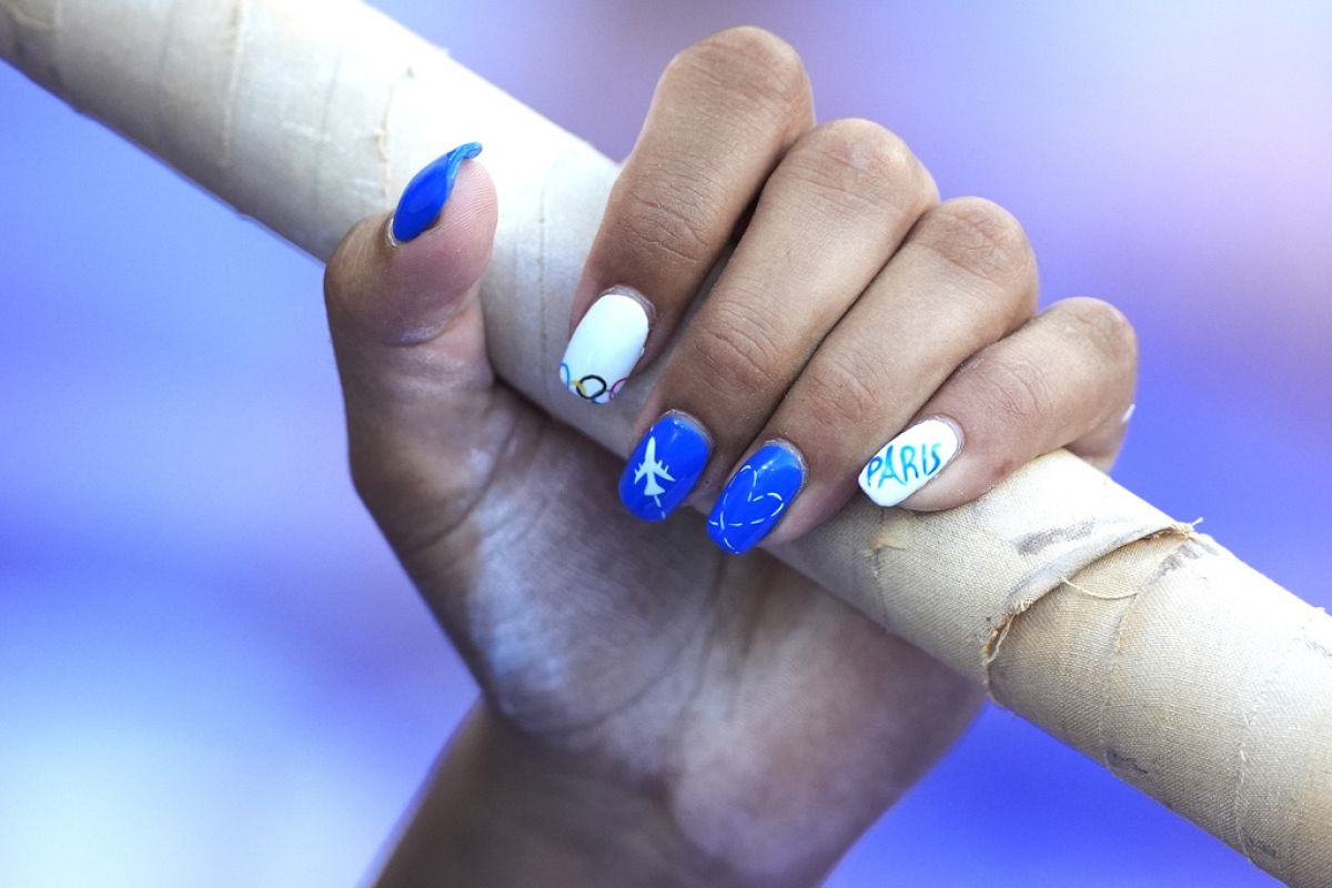 National flags, glitter and Olympic rings: The best nail art from the ...