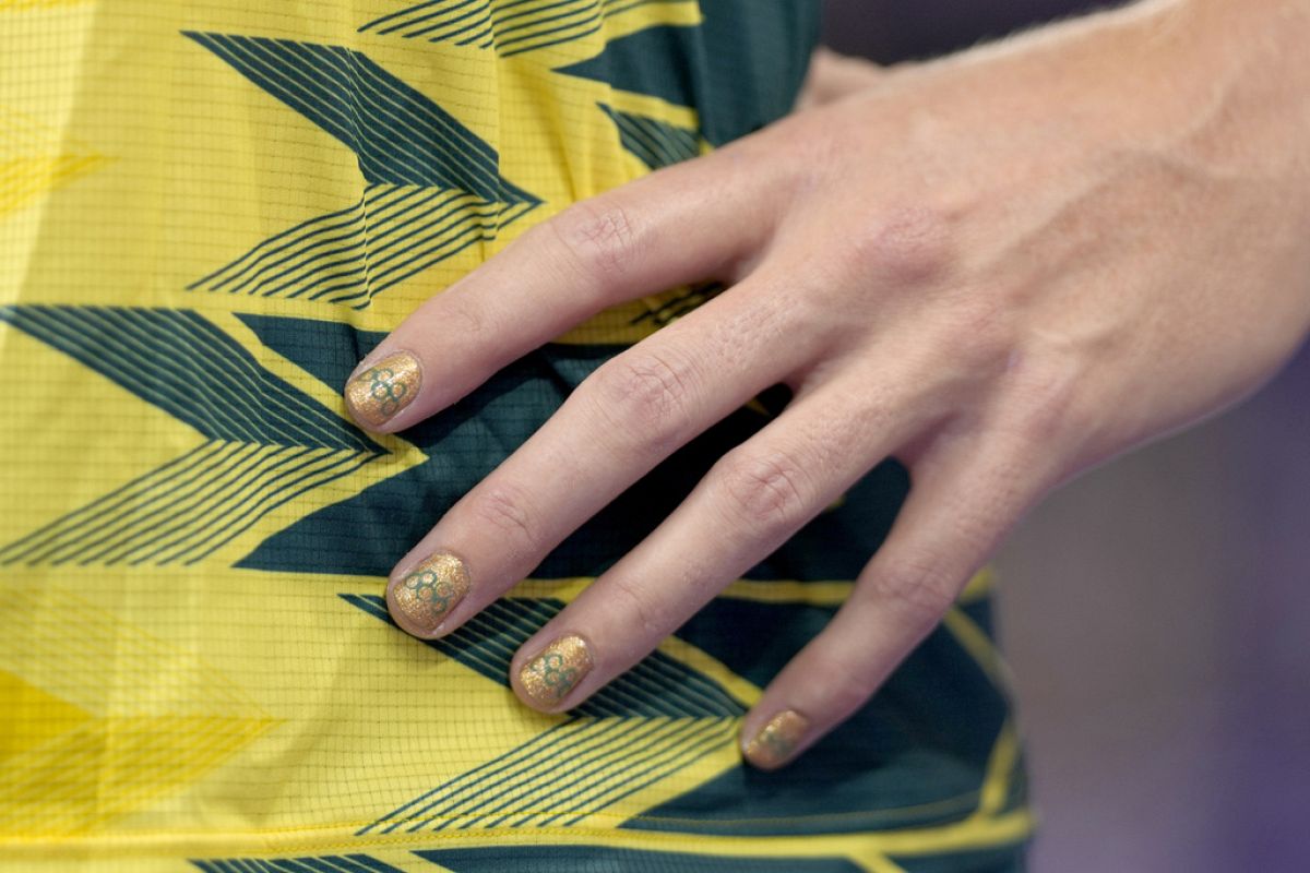 National flags, glitter and Olympic rings: The best nail art from the ...