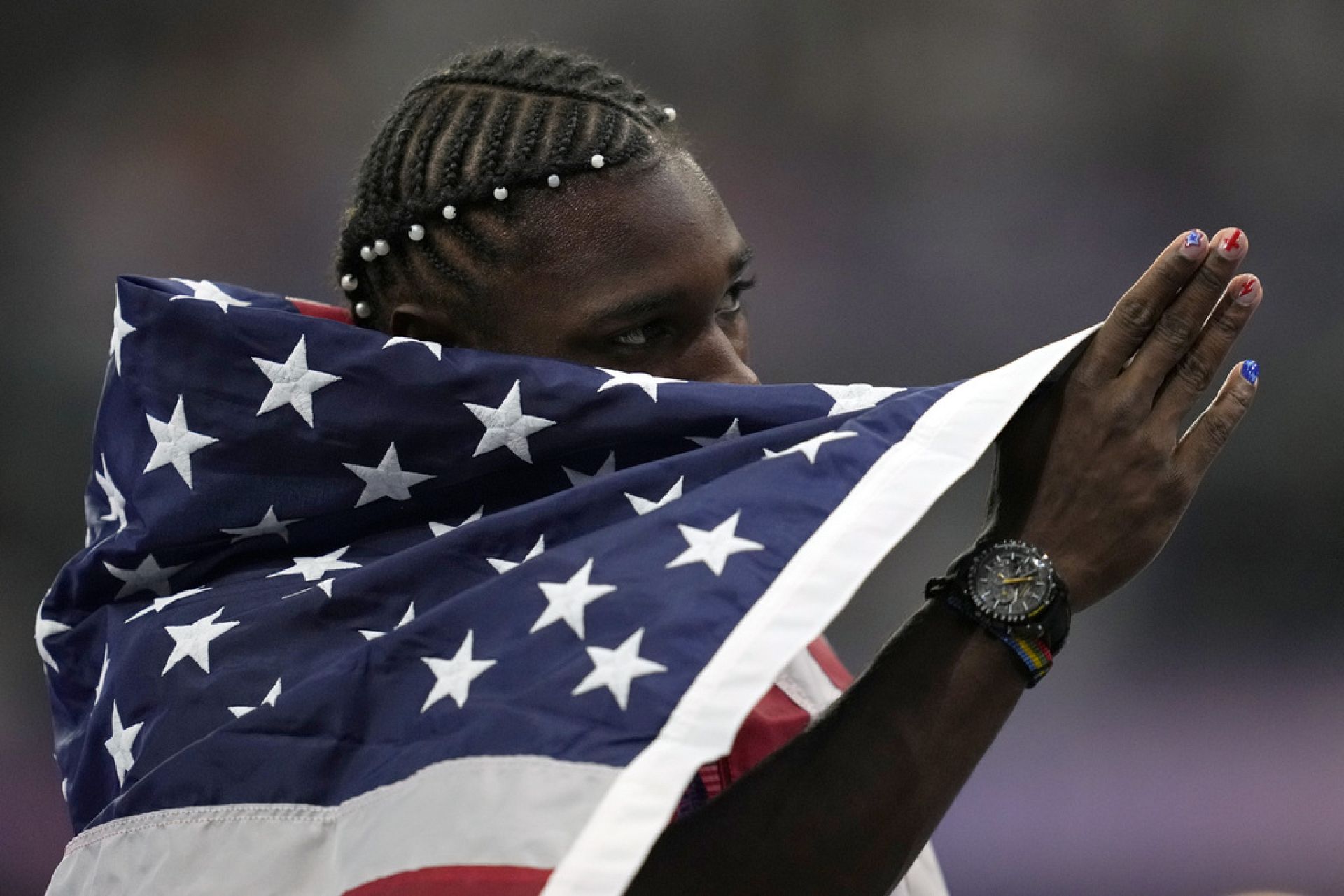 National flags, glitter and Olympic rings: The best nail art from the ...