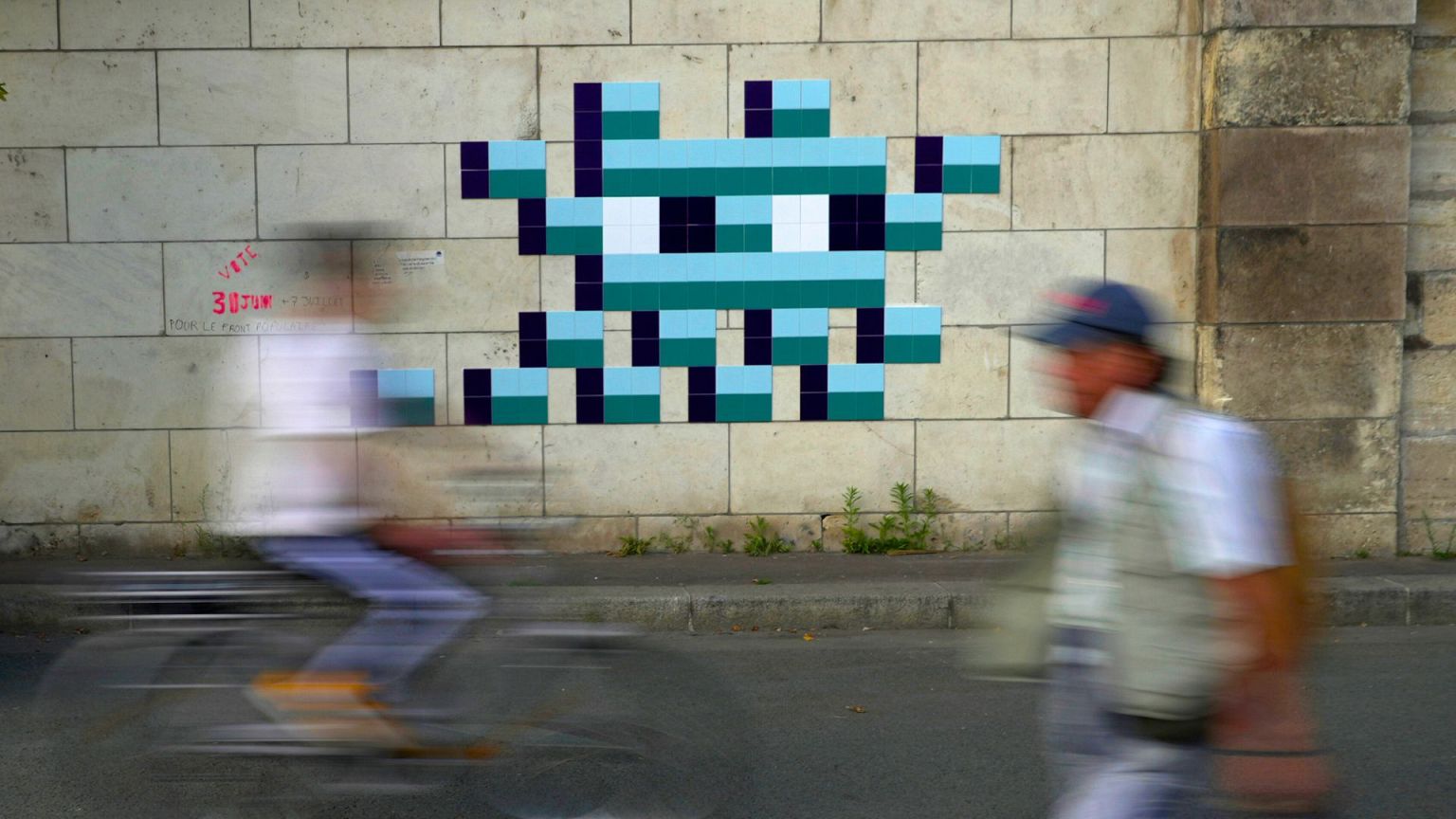 Invader Strikes Again: New mosaic unveiled by French street artist for ...