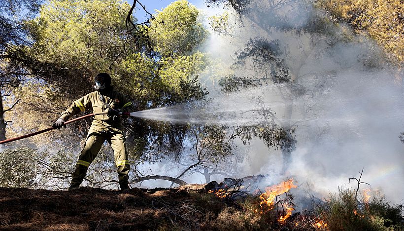 Hundreds of Greek firefighters contain Crete wildfire damage as high ...
