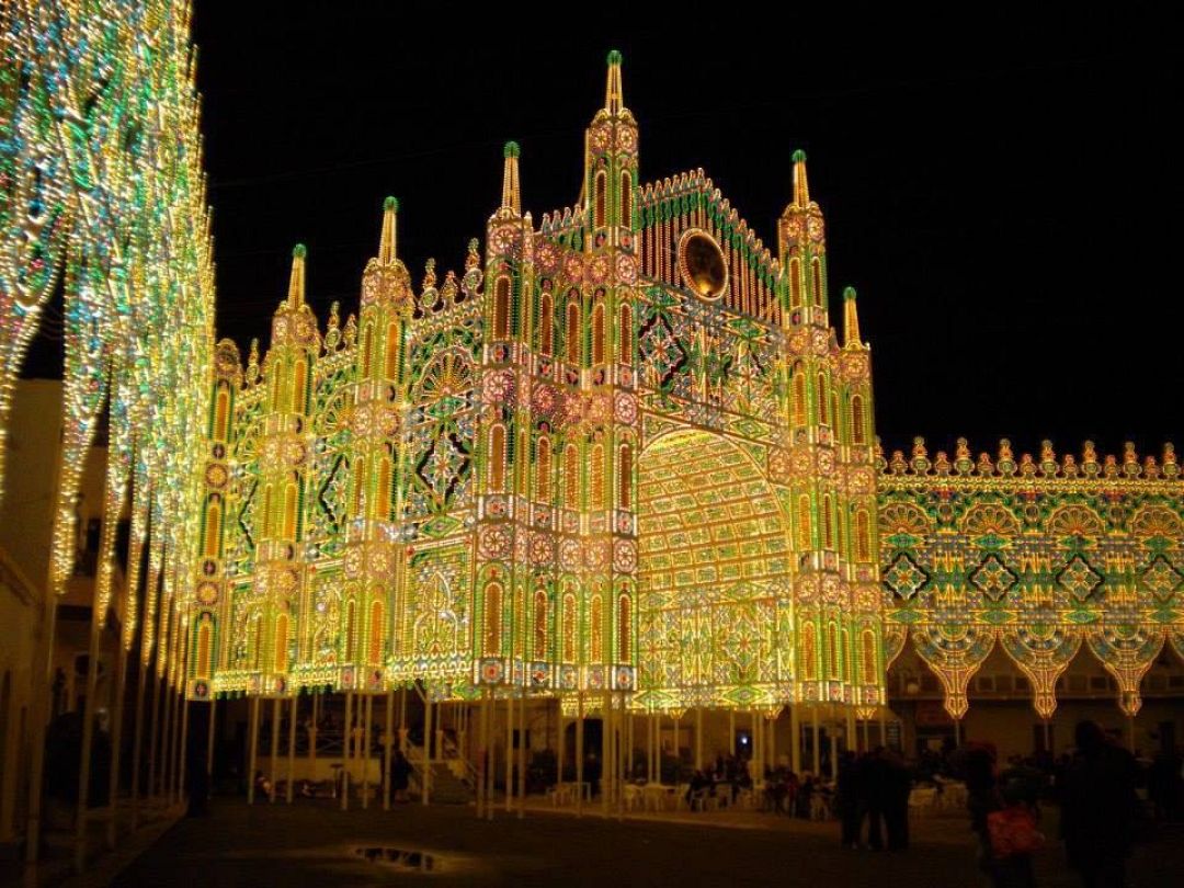 Glow up: Southern Italian towns dazzle with these spectacular light ...