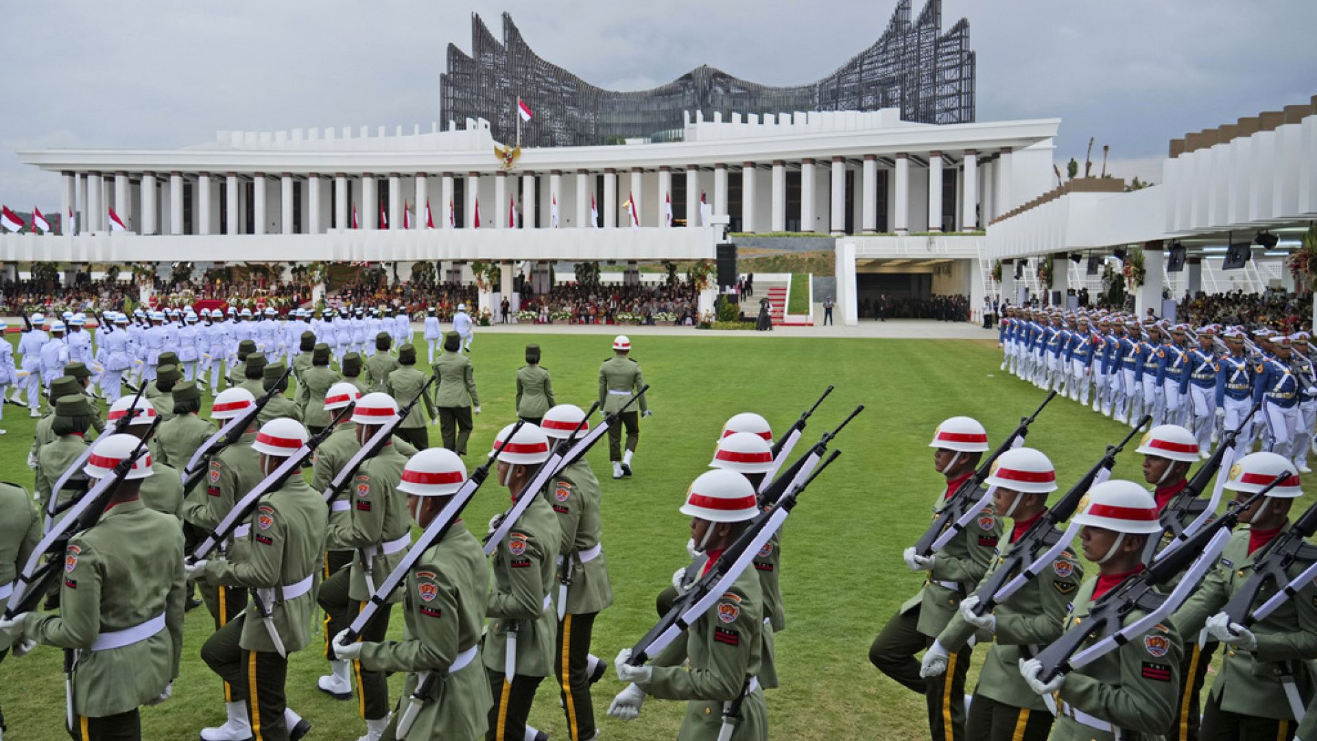 Indonesia's Independence day held in unfinished capital of Nusantara ...